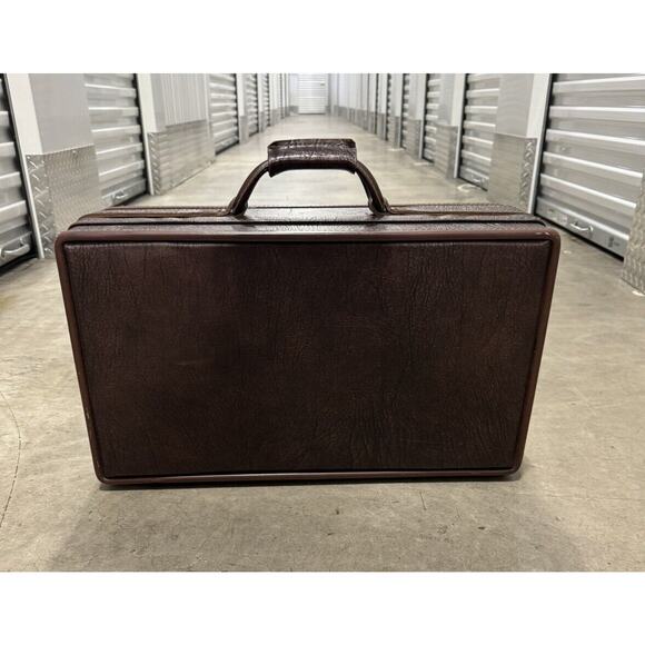 Hartmann | Bags | Hartmann Suitcase Vintage Brown Travel Hard Case 7s ...